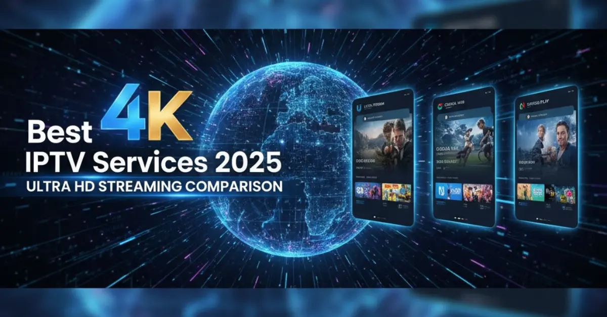 Best 4K IPTV Services 2025 – Ultra HD Streaming Comparison